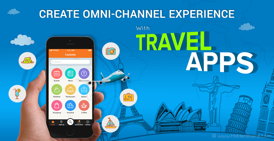 Travel Apps Development Banner - Hidden Brains Blog
